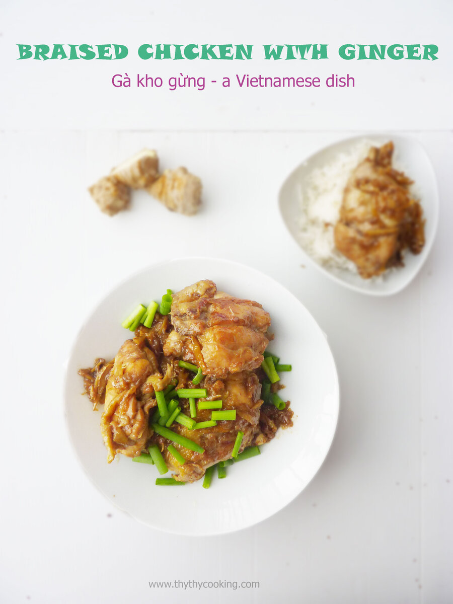 TODAY'S MENU: SWEET AND SOUR GINGER CHICKEN | ThyThyCooking